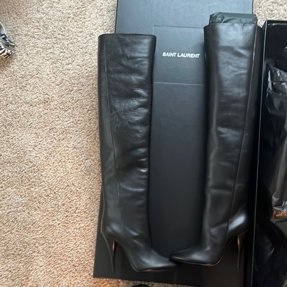 Yves Saint Laurent | Shoes | Ysl Thigh High Boots | Poshmark